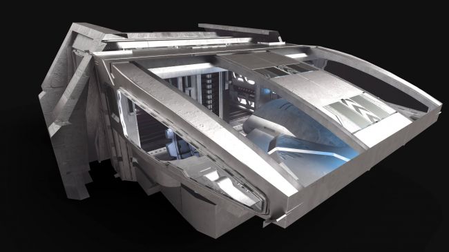 Mass Effect 3 Shuttle Interior Daz3D | 3d Models for Daz Studio and Poser