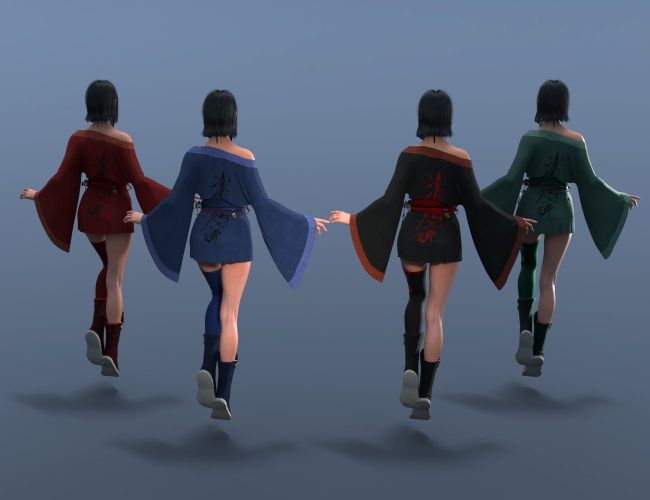 dForce Lala Moonshadow Set for Genesis 9 | 3d Models for Daz Studio and ...