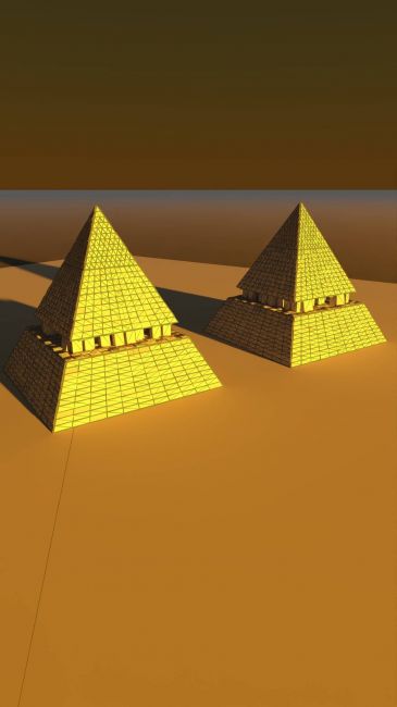 HT Pyramids of Atlantis | 3d Models for Daz Studio and Poser