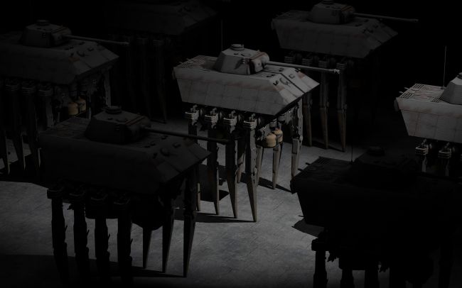 Walker-Combat Serie 8x and 4x | 3d Models for Daz Studio and Poser
