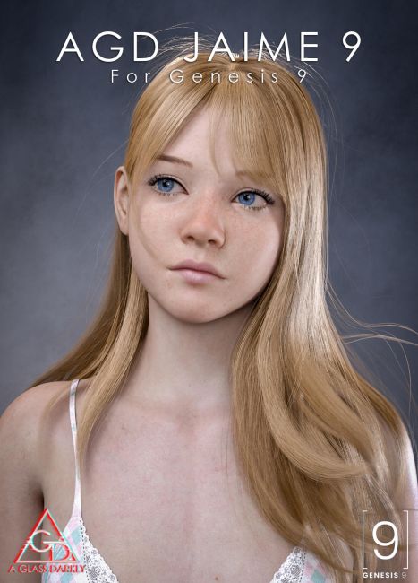 AGD Jaime 9 for G9 | 3d Models for Daz Studio and Poser