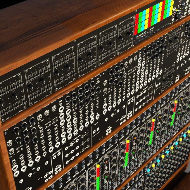 Power Modular Synthesizer System PMSS-50 for Daz Studio | 3d Models for ...