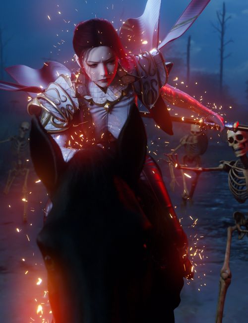 Noki Rosavelle HD for Genesis 9 Bundle | 3d Models for Daz Studio and Poser