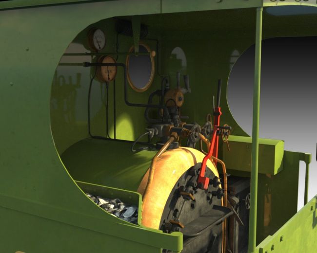 GWR Saddle Tank Engine | 3d Models for Daz Studio and Poser