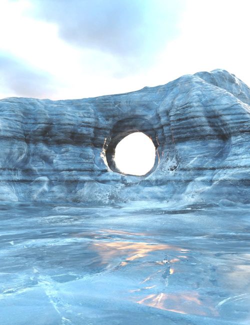XI Ice Cave | 3d Models for Daz Studio and Poser