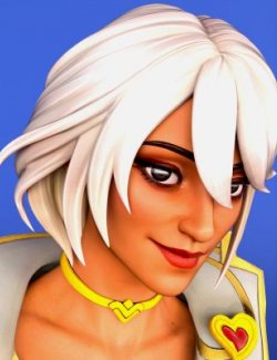 Fortnite Aphrodite for Genesis 8 and 9 | 3d Models for Daz Studio and Poser
