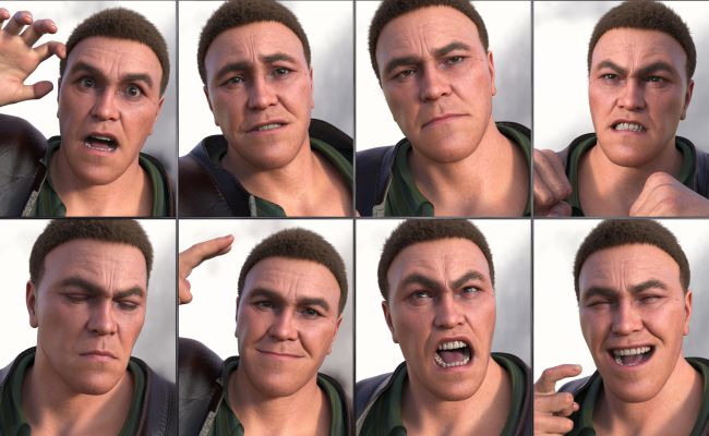 JW Old Times Expressions for Frankie 9 | 3d Models for Daz Studio and Poser